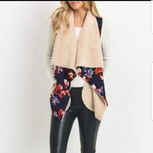 JODIFL | Jackets & Coats | Gorgeous Floral Vest | Poshmark